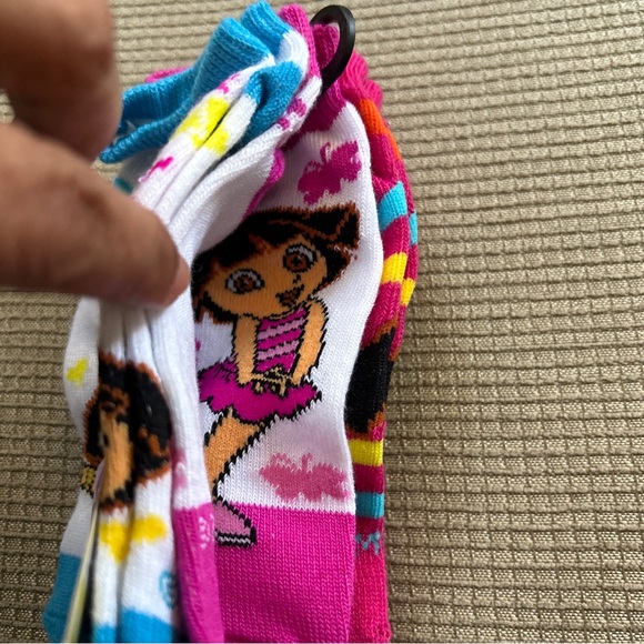 Nickelodeon | Accessories | Dora The Explorer Girls 3 Pairs Socks ...